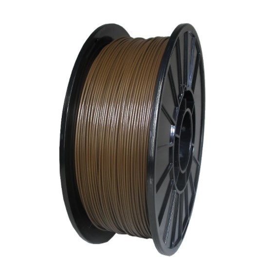 Push Plastic Brown PLA Filament Spool - 3 / 10 / 25 kg