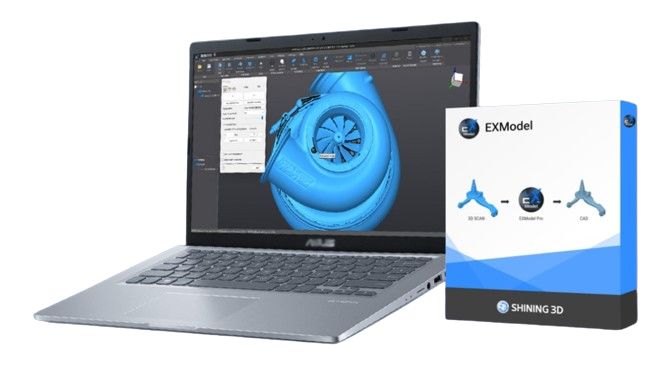 Shining 3D EXModel Reverse Engineering Software